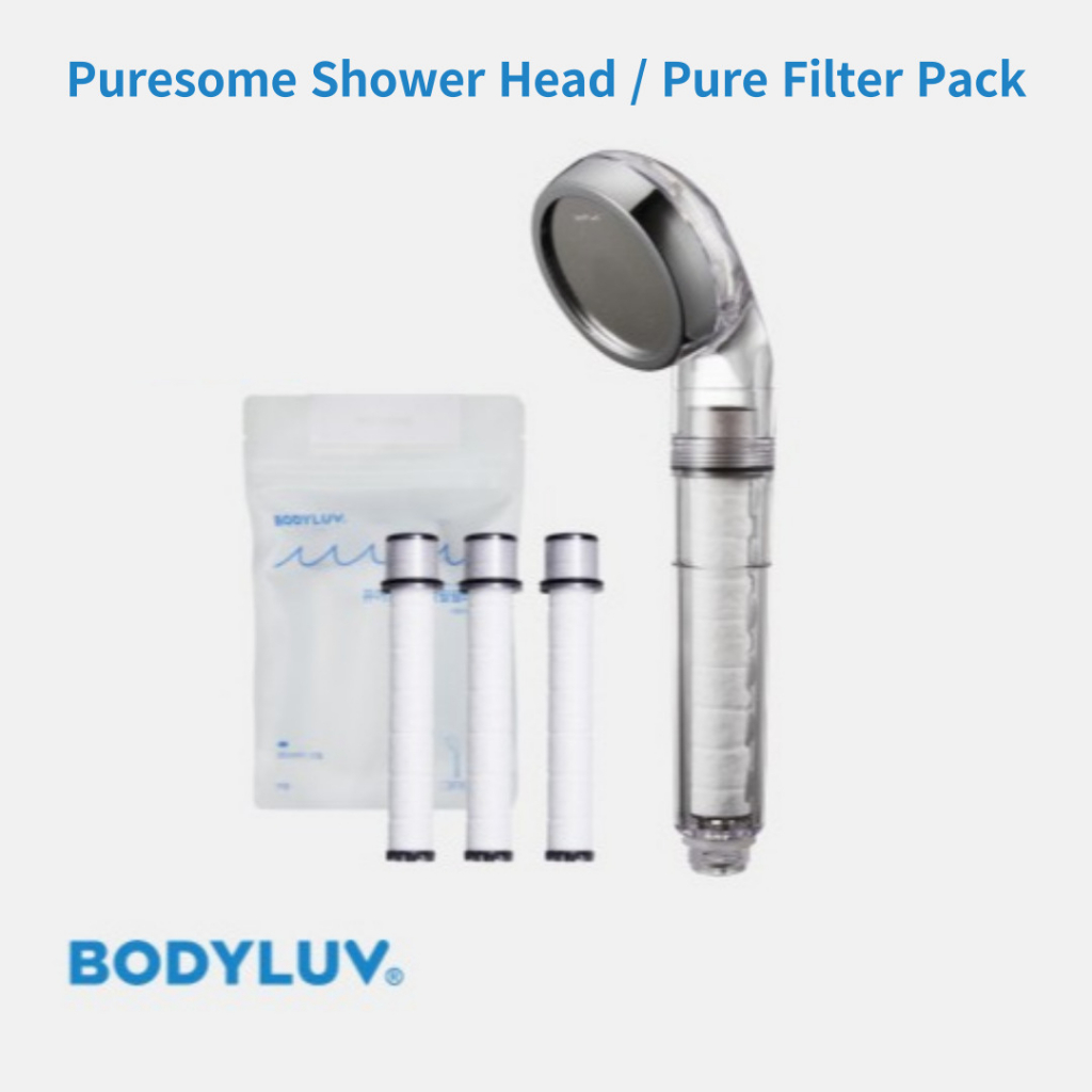 [Bodyluv] Puresome Shower Head 1st Generation Pure Filter pack Rust ...