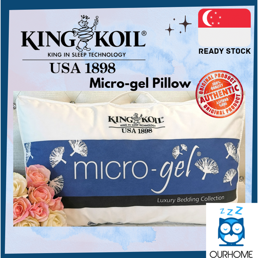 King Koil Micro Gel Pillow King Koil Micro Gel Pillow Shopee Singapore