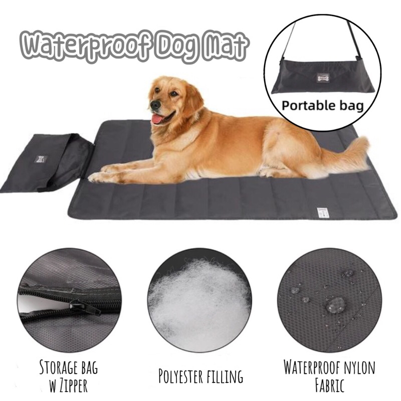 Dog Mat Multifunctional Portable Pet Waterproof Sleeping Mat Indoor ...