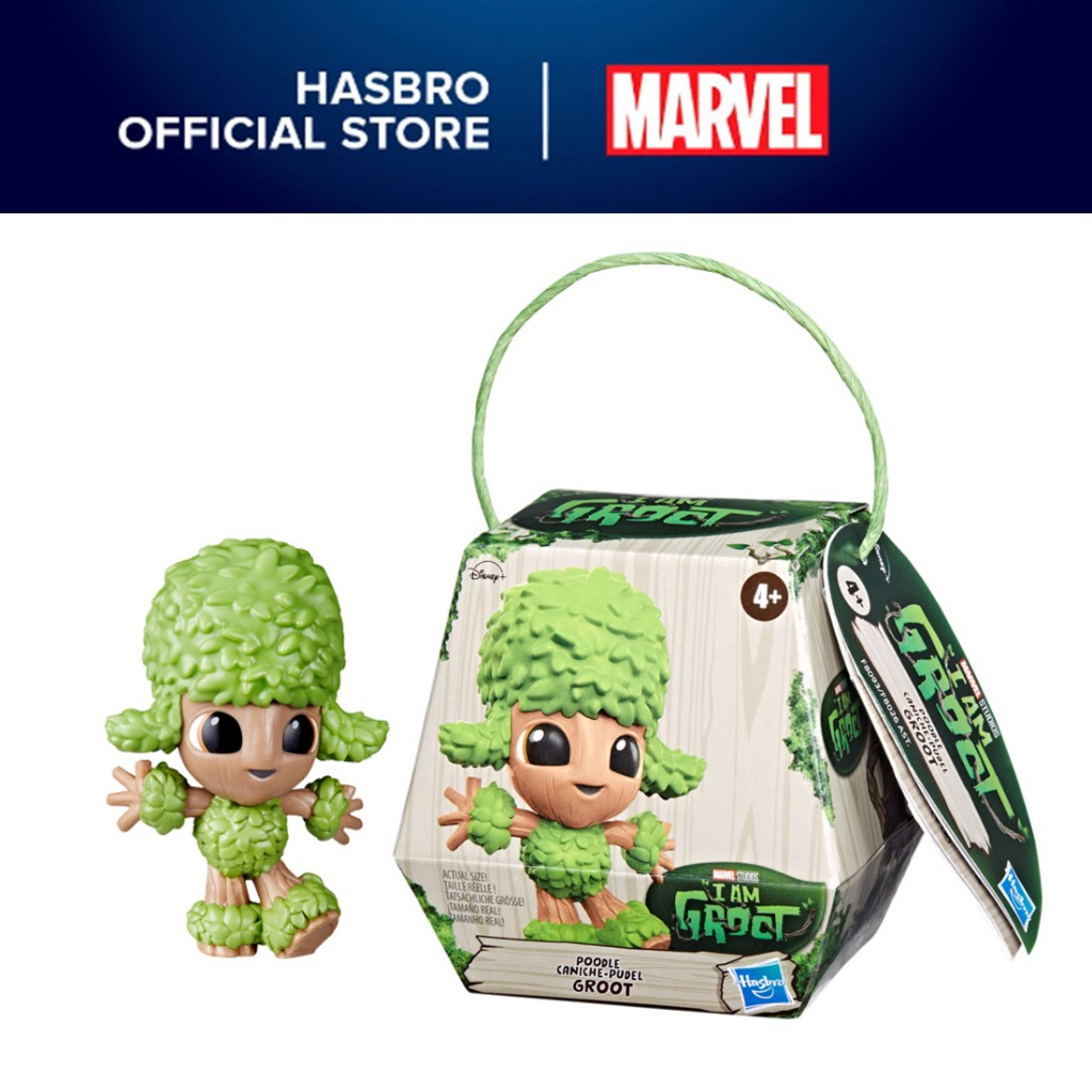 Marvel I Am Groot Figure Collection, Poodle Groot, Mini Groot Action ...