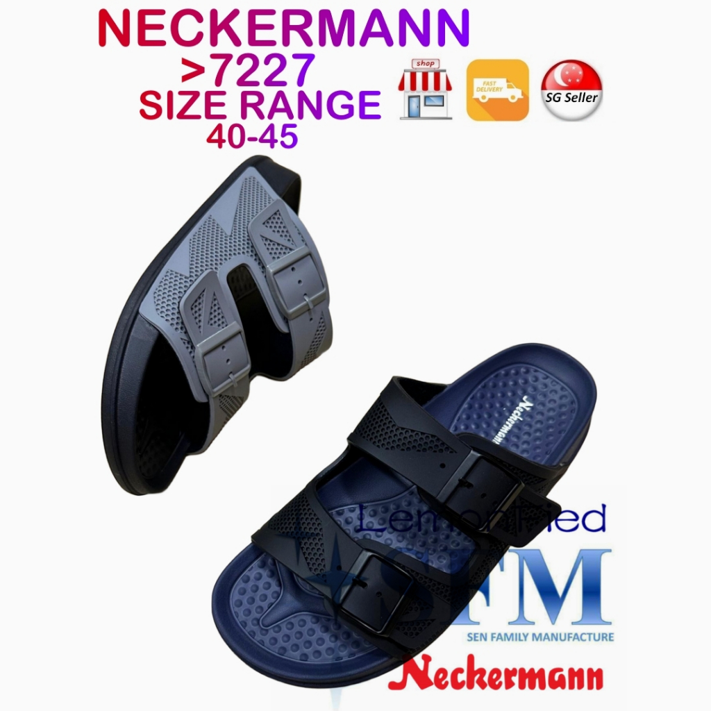 Neckermann 7227 Slipper Size 40 - 45 indoor outdoor home wear flipflop ...