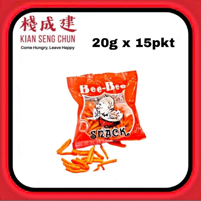 20g x 15pkt Bee Bee Snack | Shopee Singapore