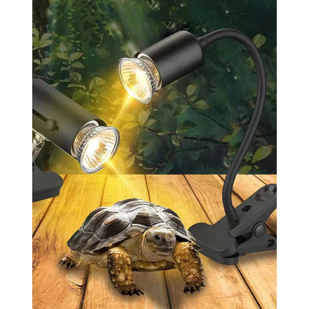 Turtle Reptile Basking Lamp UVA+UVB 3.0 Heating Light Tropical Reptile Tank Basking Light ...