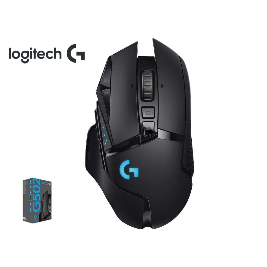 Logitech G502 Lightspeed Wireless Gaming Mouse, G502 Wireless, G502 ...