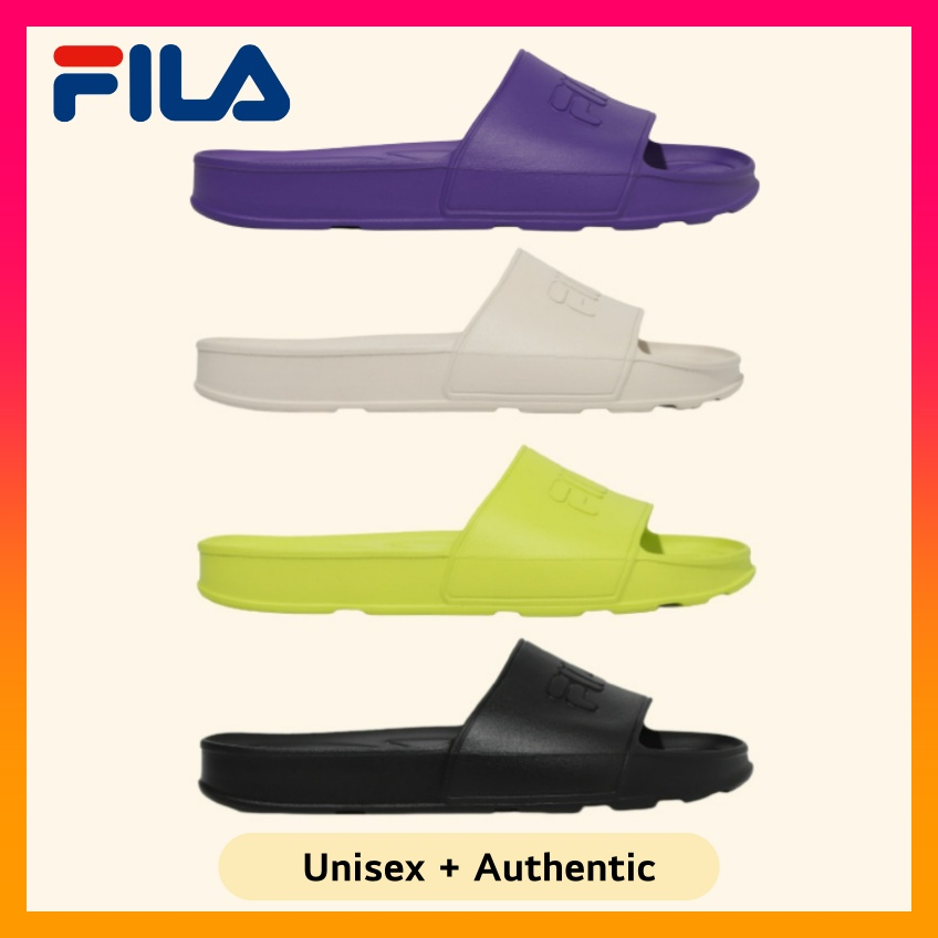 FILA Slick Slide FILA Slipper | Shopee Singapore