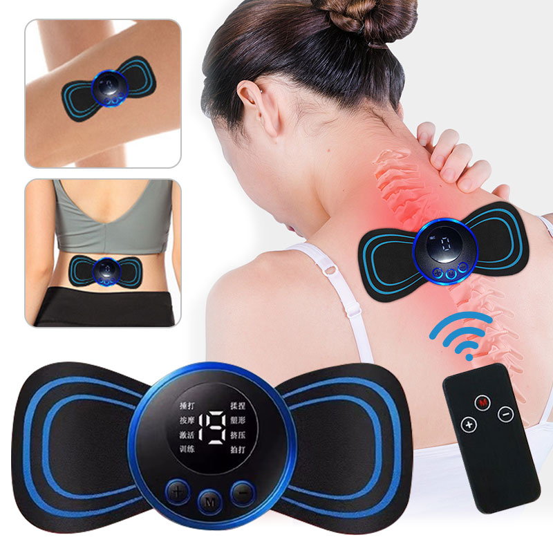 Electric neck massager EMS cervical vertebra massage patch for muscle ...