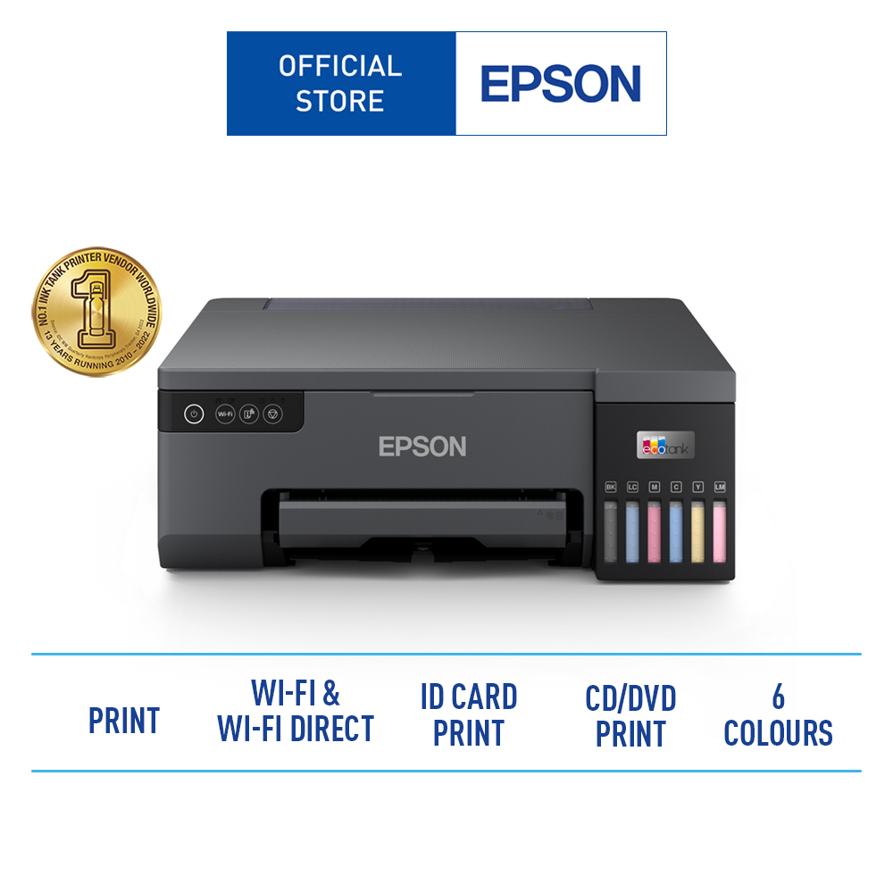 Epson EcoTank L8050 Ink Tank A4 Photo Printer (Photo/CD/DVD/ID Card ...