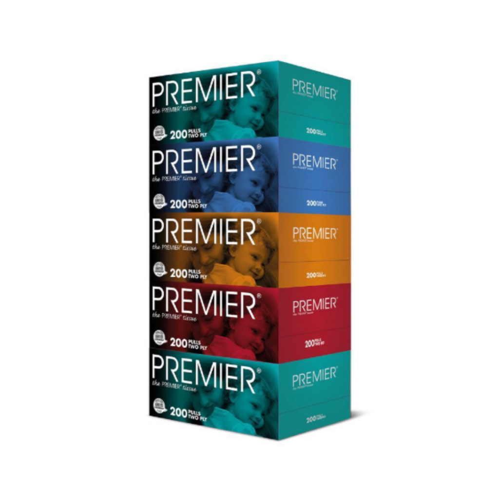 [SG] PREMIER Tissue Box (5 BOXES/PACK) [Evergreen Stationery] | Shopee Singapore