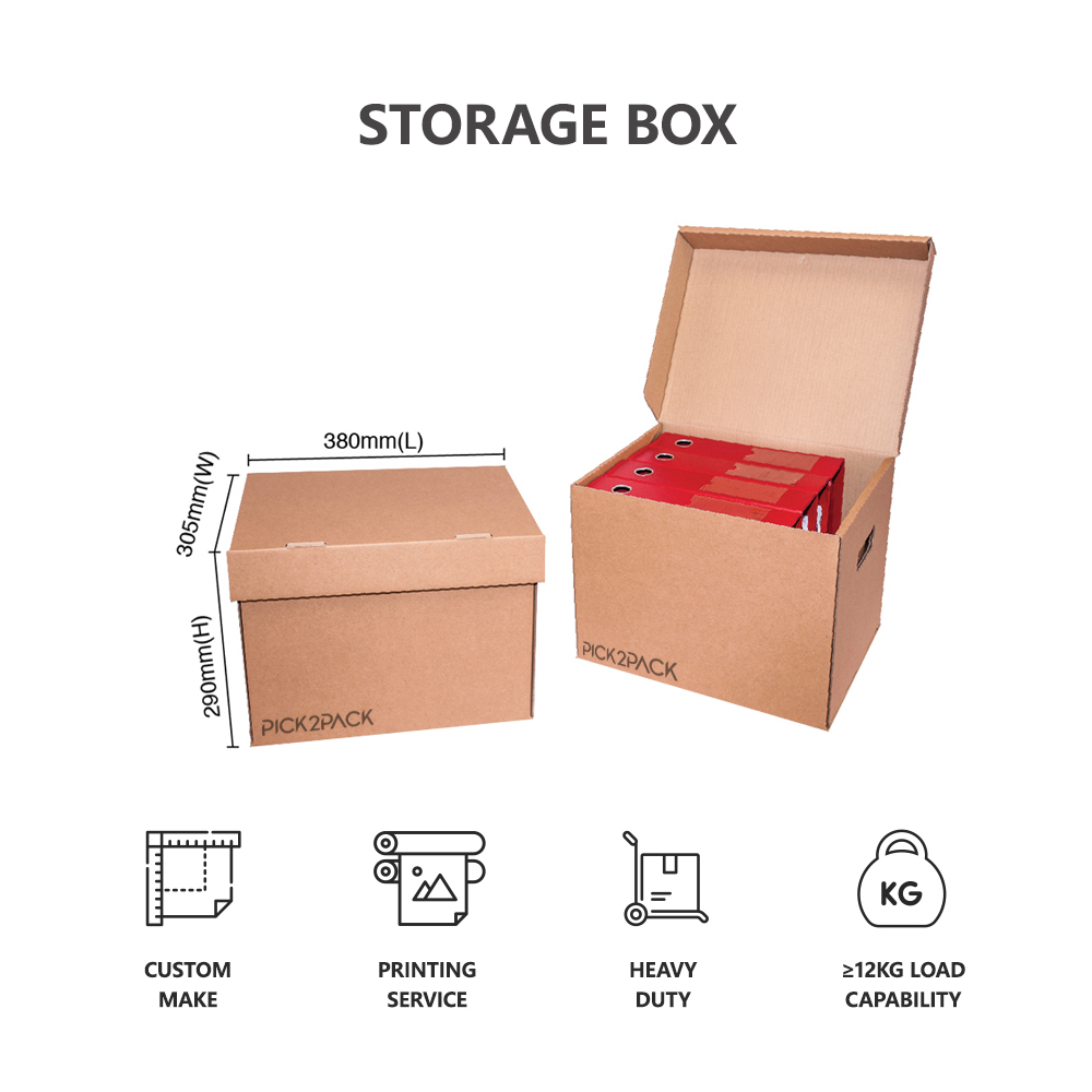 Storage Carton Box - Documents Storage Carton Boxes | Shopee Singapore