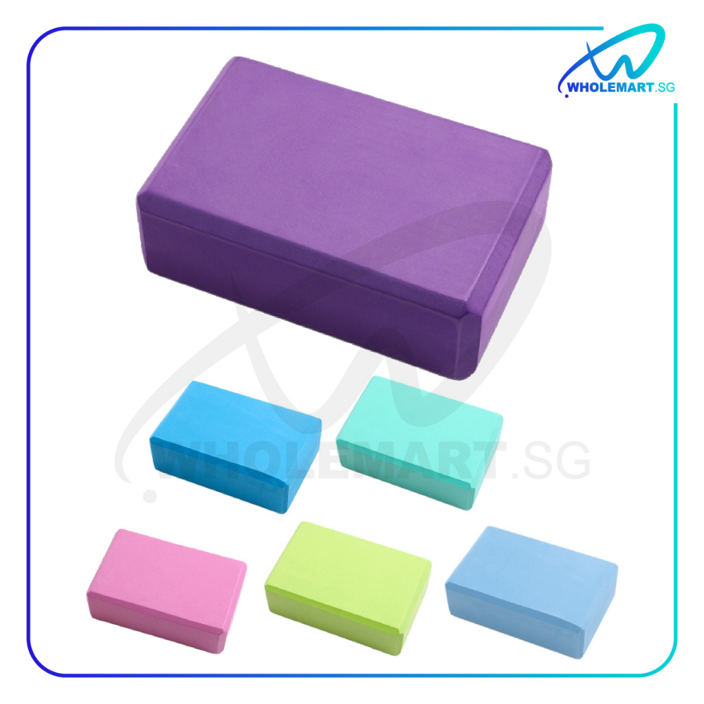 200g Heavy Duty Yoga Block High Density EVA Foam Brick Workout Support ...