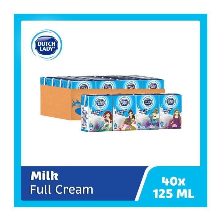 Dutch Lady Disney Princess Milky 125ml Full Cream UHT Milk-Case/125ml ...