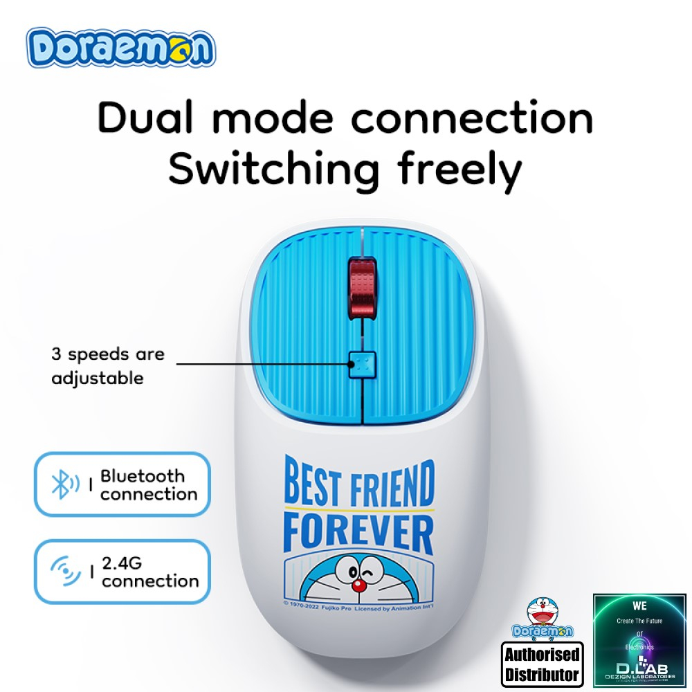 Doraemon 2.4Ghz Wireless Mouse | Shopee Singapore