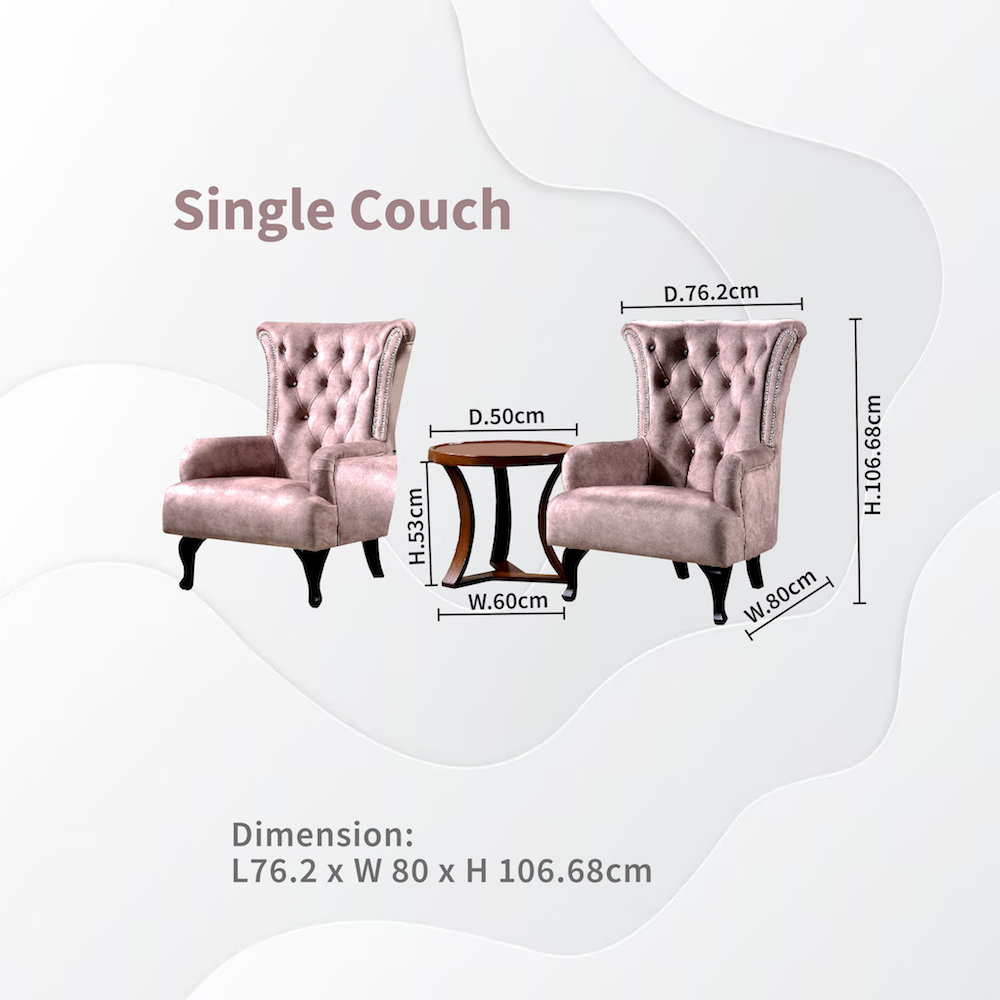 Single SEATER Couch with tea table | Shopee Singapore