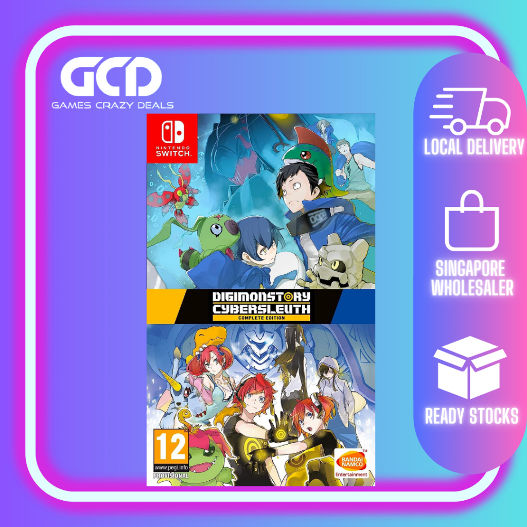 Nintendo Switch Digimon Story Cyber Sleuth: Complete Edition (EU) | Shopee Singapore