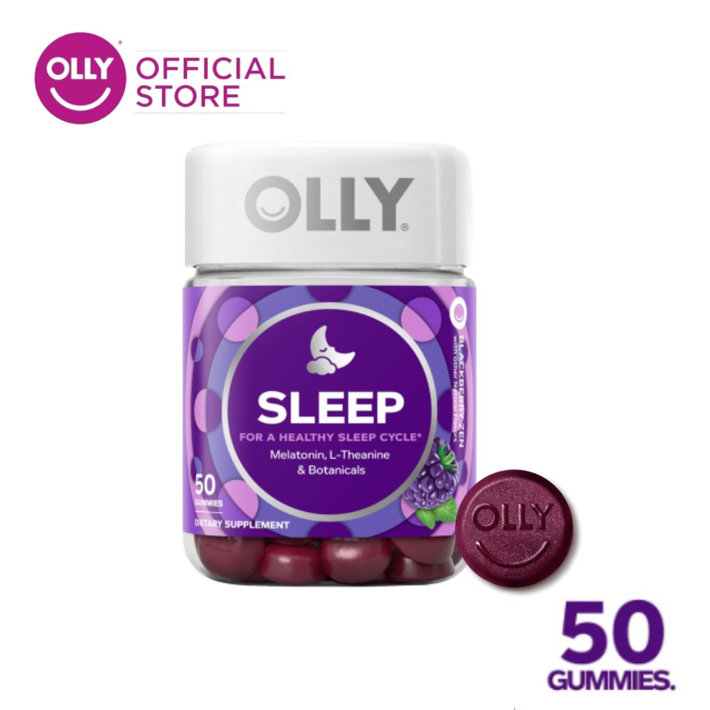 OLLY Sleep Gummy Supplements with Melatonin, For Healthy Sleep Cycle ...