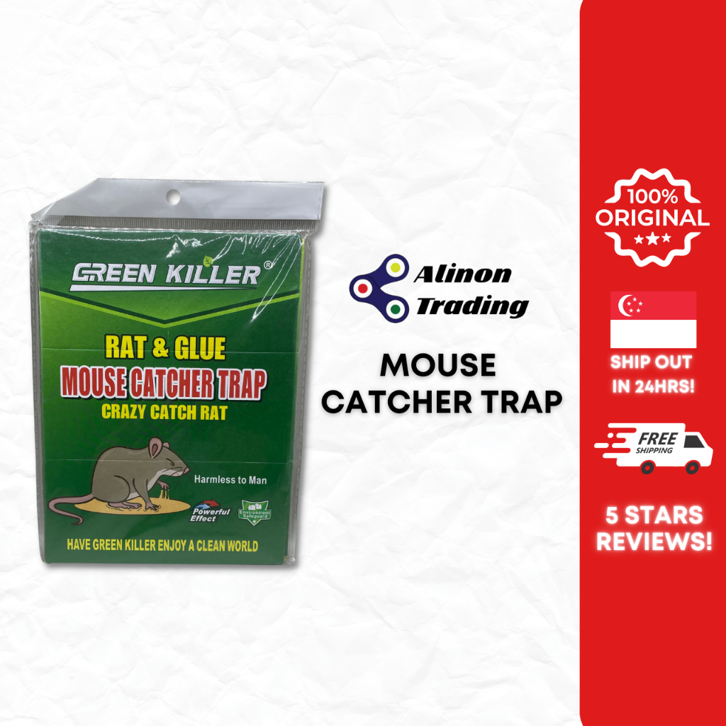 🔥SG CHEAPEST🔥 1 pc practical Board Rat Mouse Catcher Sticky Glue Mouse ...