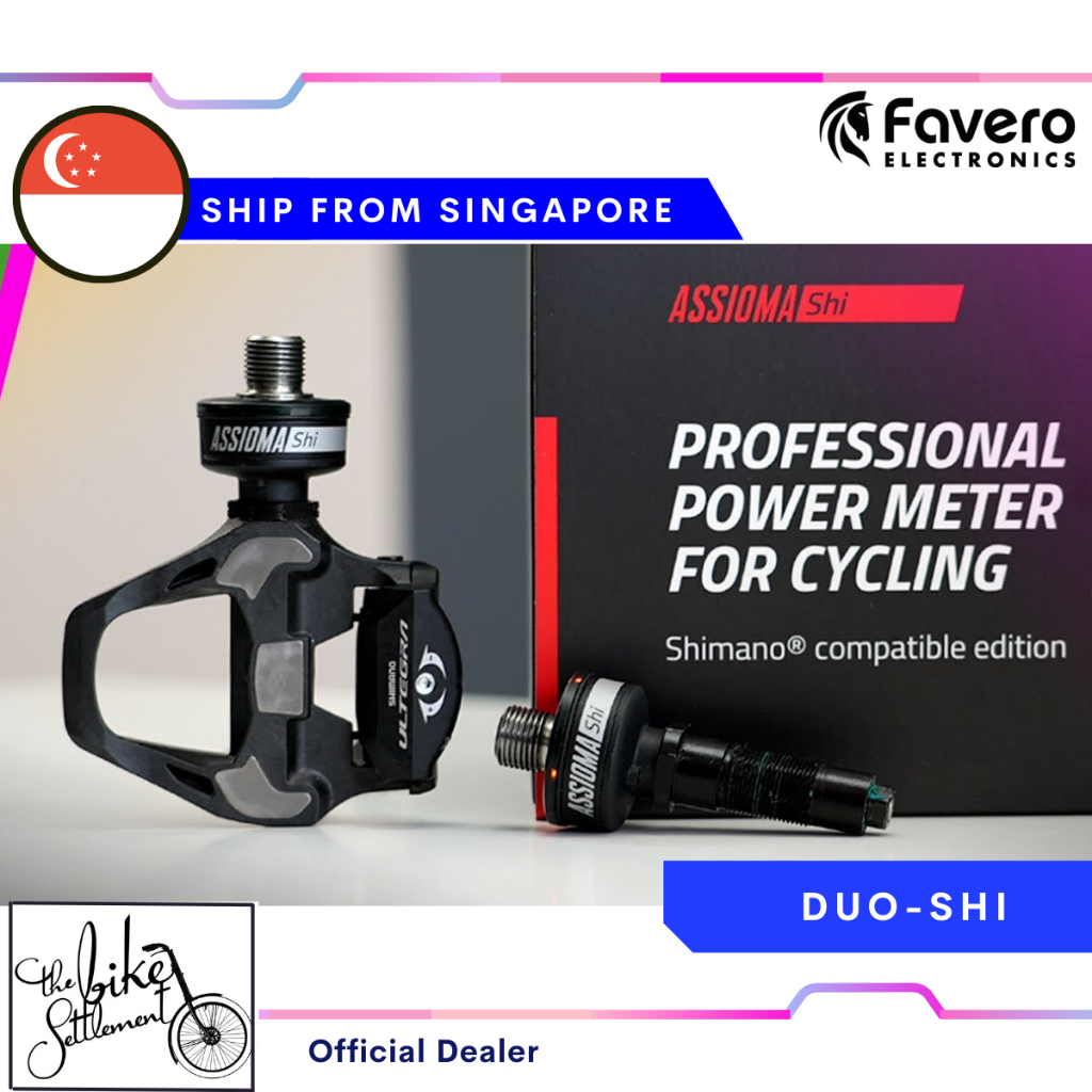 Favero Assioma DUO-Shi SPD-SL Power Meter Pedal | Shopee Singapore