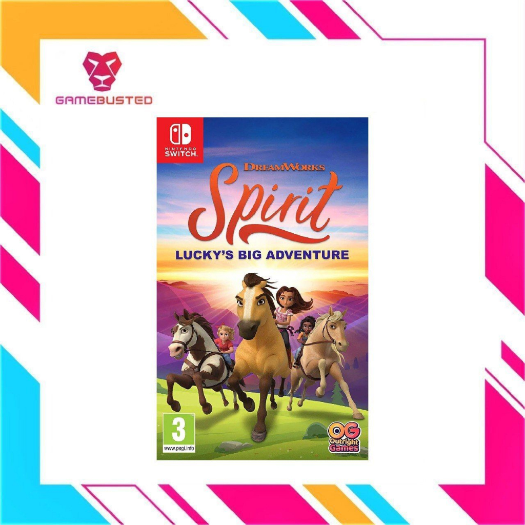 Nintendo Switch DreamWorks Spirit Lucky's Big Adventure | Shopee Singapore