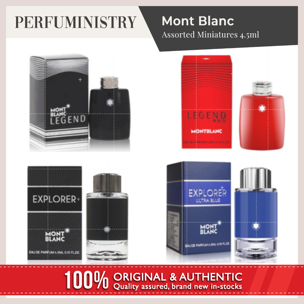 🇸🇬 [perfuministry] MONT BLANC 4.5ML MINIATURE FOR MEN (PERFUME ...