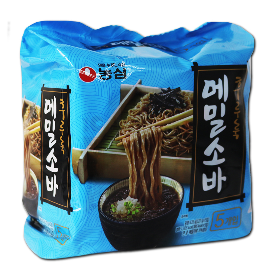NONGSHIM MEMIL SOBA BUCKWHEAT NOODLE (MULTI PACK) | Shopee Singapore