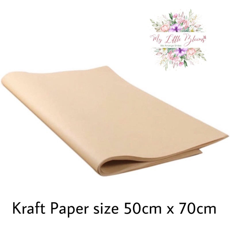 [SG Seller 🇸🇬] Kraft Paper Wrapper | Shopee Singapore