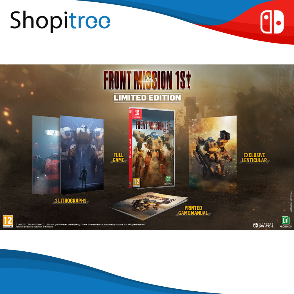 Nintendo Switch FRONT MISSION 1st: Remake [Limited Edition] | Shopee ...