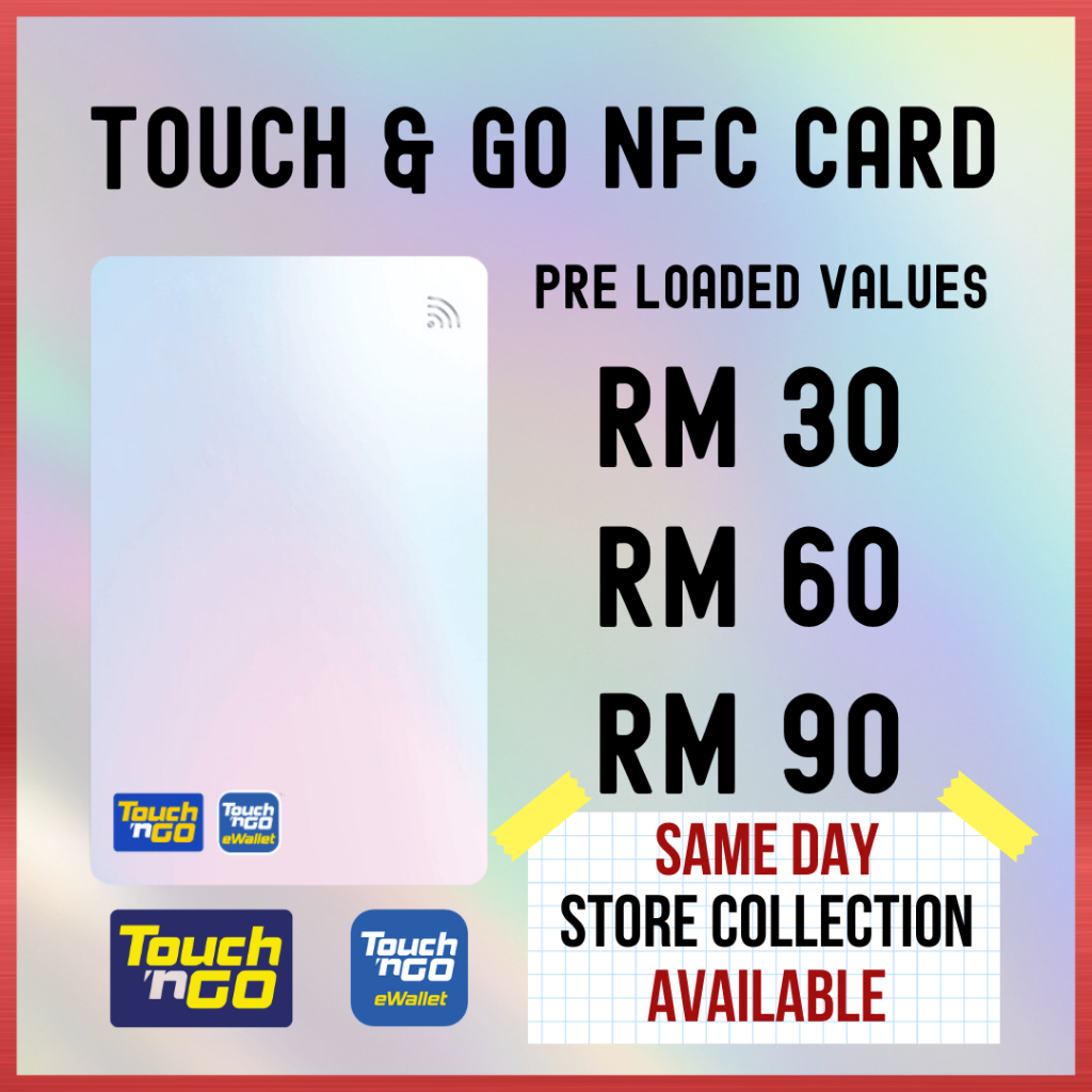 SG Seller! 2023 Enhanced Touch n Go Card TNG NFC Malaysia Kad and Tngo ...