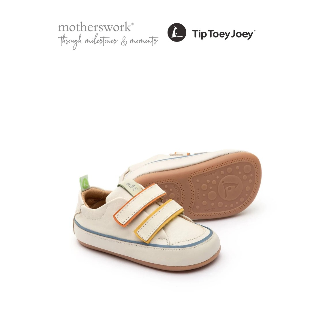 Tip Toey Joey Bossy Colors - Tapioca, Denim, Tangerine - Kids Shoes ...