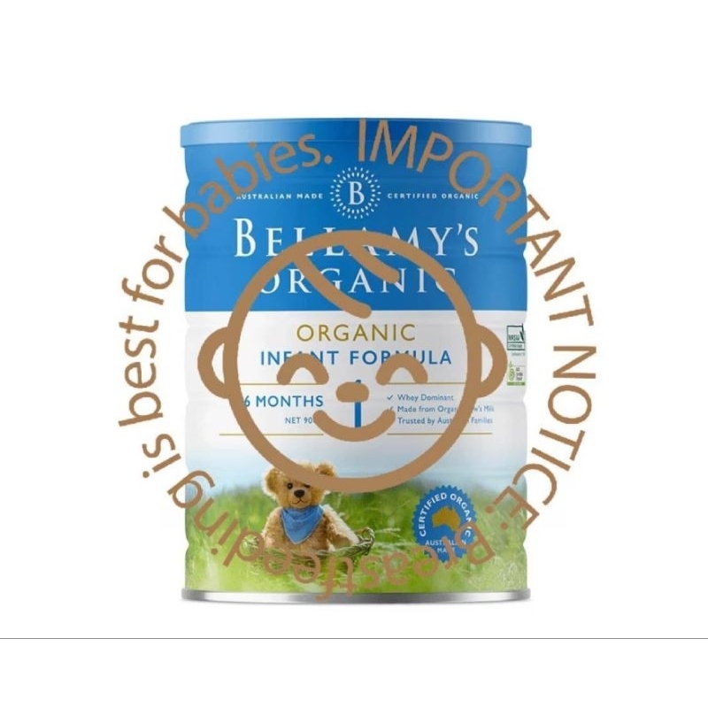 Bellamy's Organic Infant Formula Stage 1 - 900g | Shopee Singapore