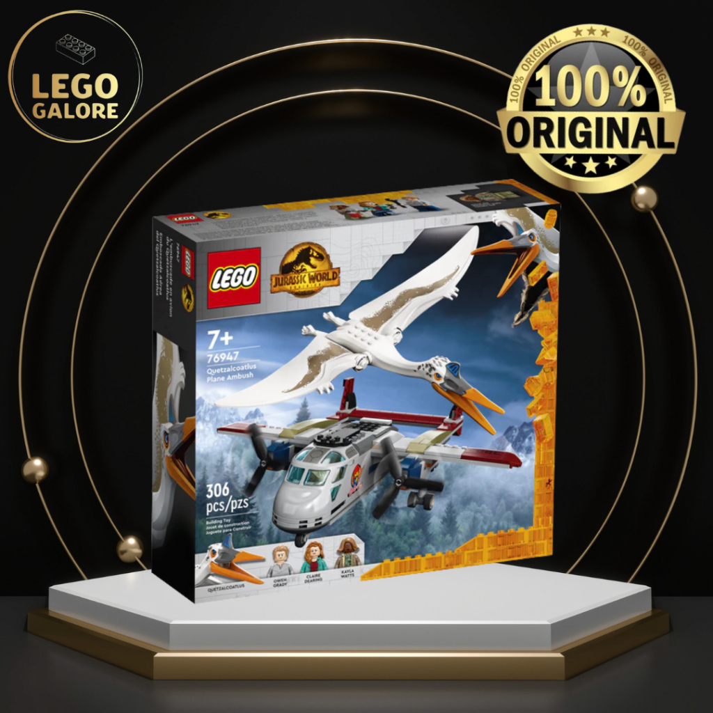 [Lego Galore] LEGO Jurassic World 76947 Quetzalcoatlus Plane Ambush ...