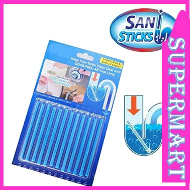 Pipe bathtub decontamination stick Sani Sticks Sewer cleaning rod ...