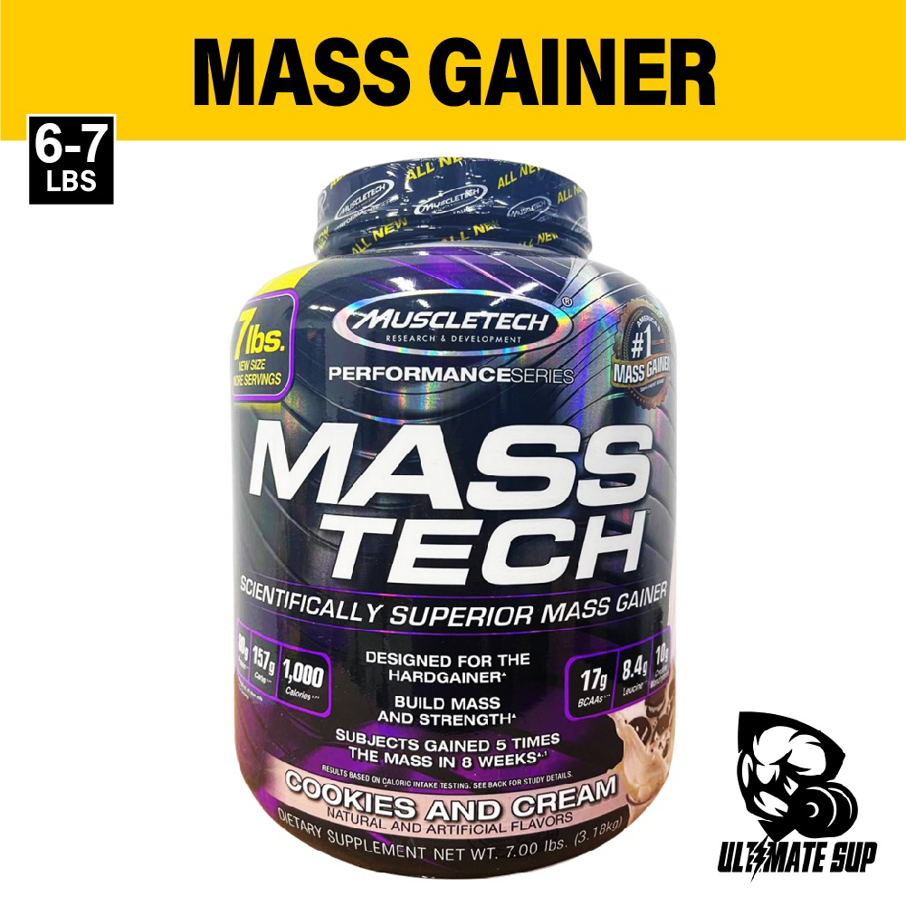 Muscletech, Mass-Tech, Scientifically Superior Mass Gainer Protein ...