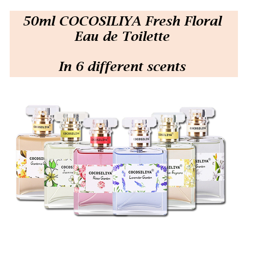 [SG Stock] 50ml COCOSILIYA Perfume Long Lasting Fragrance Fresh Elegant ...