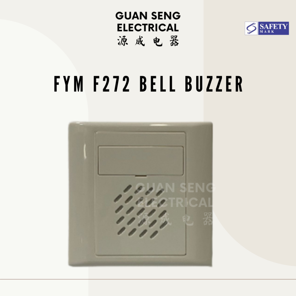 FYM F272 AC/DC Bell Buzzer | Guan Seng Electrical | Shopee Singapore