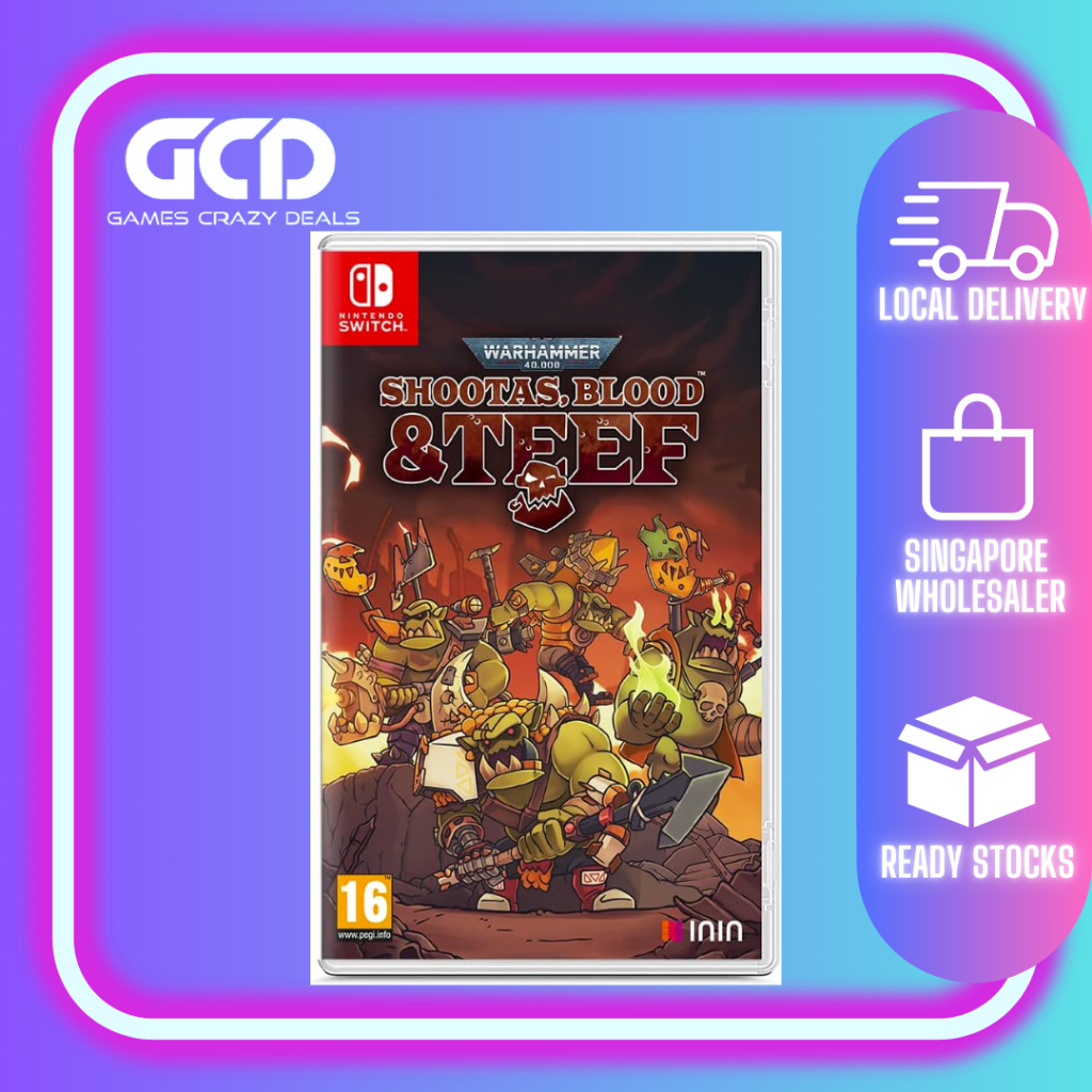 Nintendo Switch Warhammer 40,000: Shootas, Blood & Teef (EU) | Shopee ...