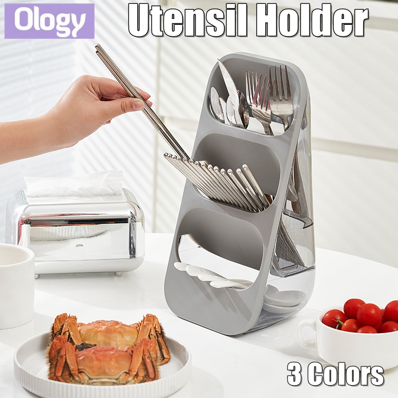 Utensil Holder Cutlery Set Chopstick Fork Spoon Knife Storage Sink ...