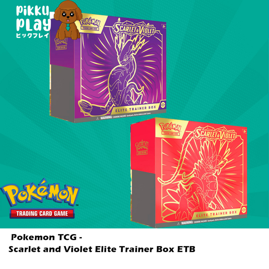 Pokemon TCG - SV01 Scarlet and Violet Elite Trainer Box ETB | Shopee ...