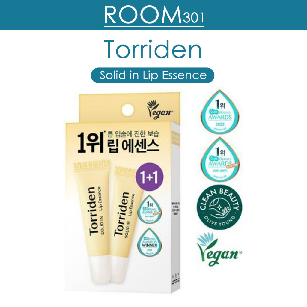 [Torriden] Solid in Ceramide Lip Essence 11ml (1+1) Lip Balm Lip Nutrition Essence Lip ...