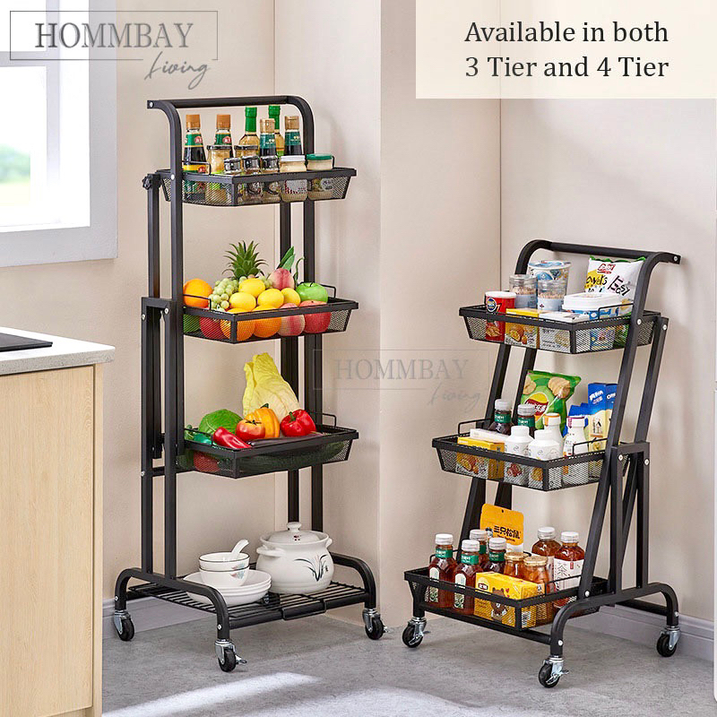 HOMMBAY Kitchen Rack / Multipurpose Convertible Foldable Rack / Kitchen ...