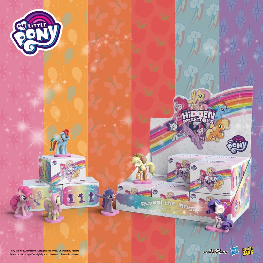 Mighty Jaxx Freeny's Hidden Dissectibles: My Little Pony Series 1 ...