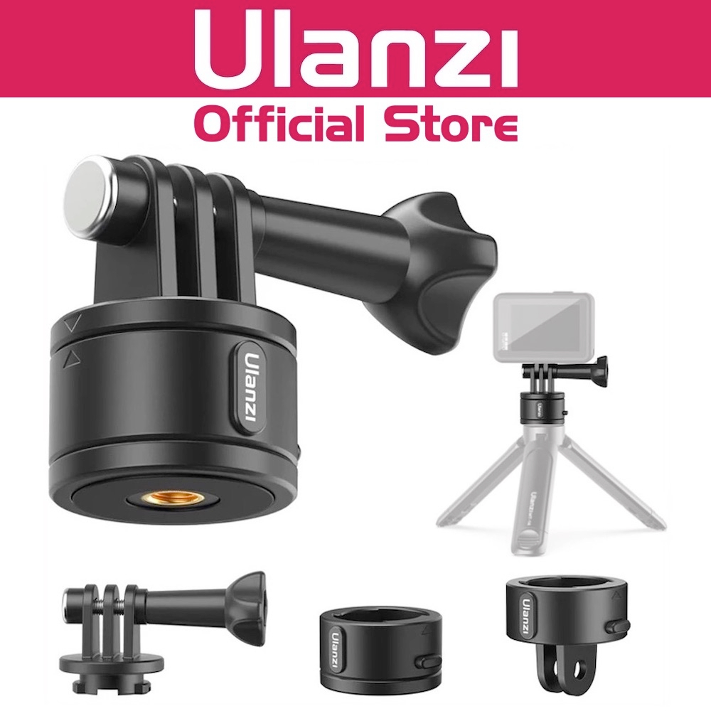 ULANZI Go-Quick II Magnetic Quick Release Base Tripod Mount Head for ...