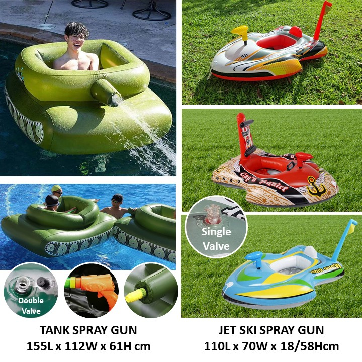 [SG Stock] Woodles Inflatable Giant Swimming Tank Float Large Beach ...