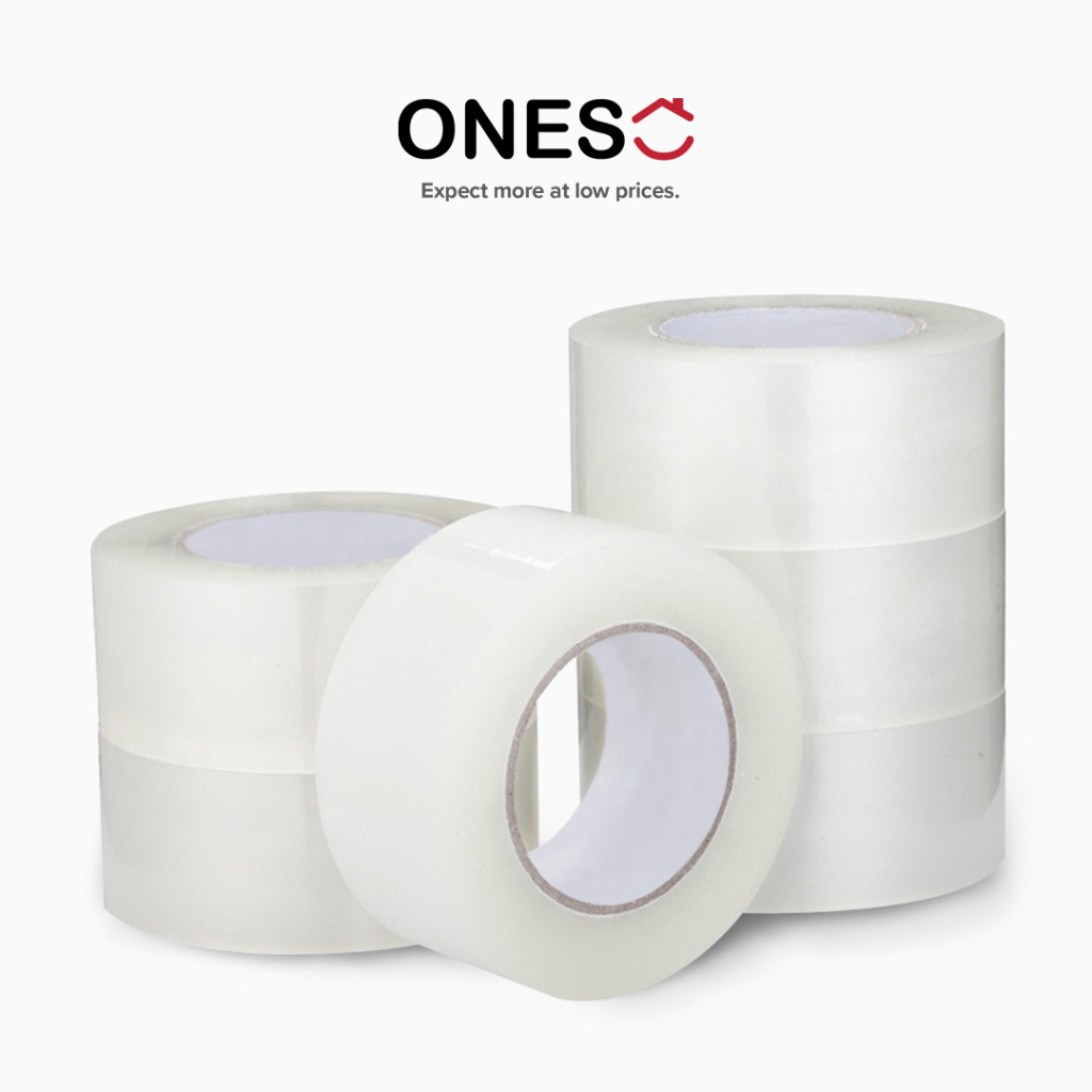 (ONES) Transparent OPP Tape - Clear Tape / Adhesive Tape | Shopee Singapore