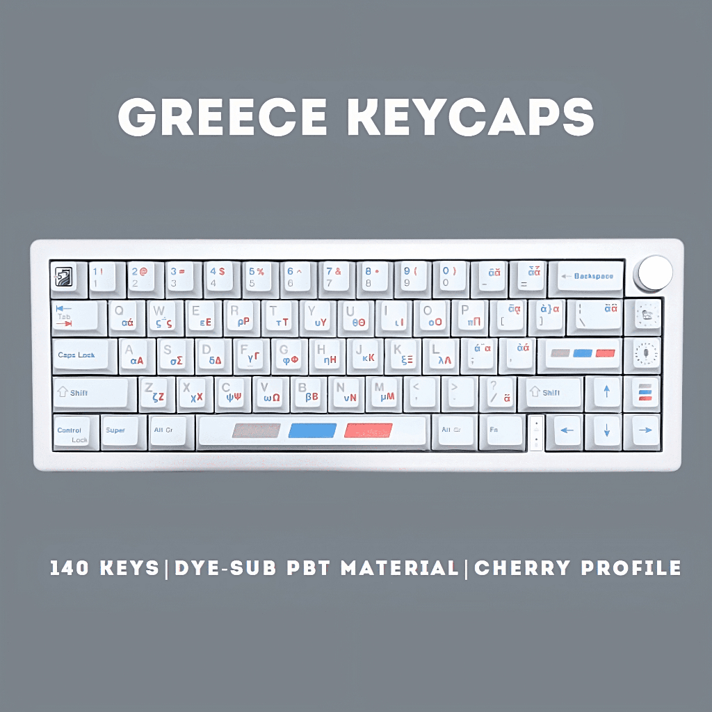 [ TECHINEER ] Greece Special Theme Cherry Profile 140 Dye Sublimation ...
