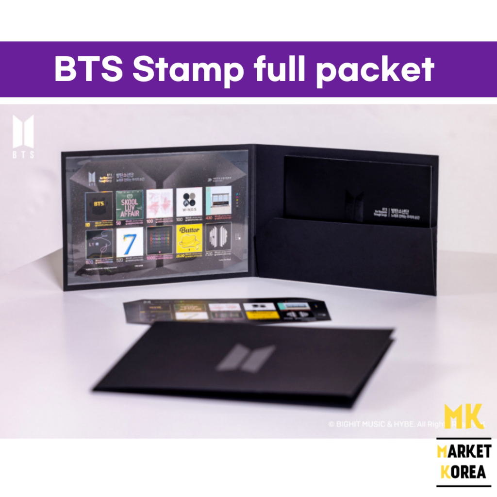 BTS Commemorative Stamp Full Packet Full SET | Shopee Singapore