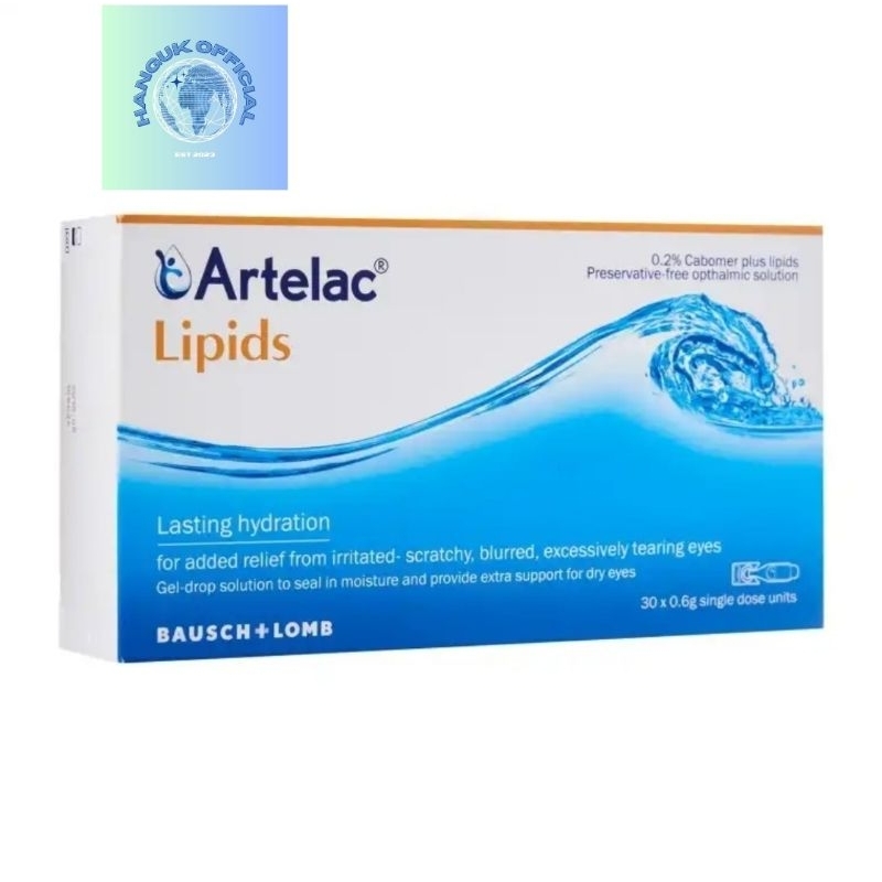 Artelac Lipids Single Dose Eye Drops for Dry Eyes | Shopee Singapore