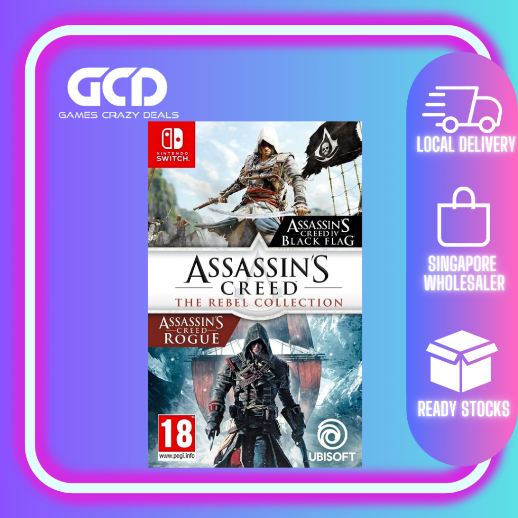 Nintendo Switch Assassin's Creed The Rebel Collection (EU) | Shopee ...