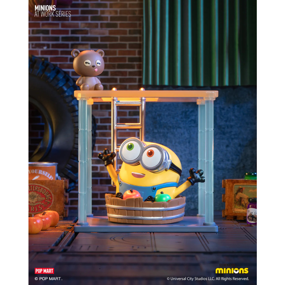 POP MART MINIONS AT WORK SERIES Case of 9 Blind Boxes | Shopee Singapore