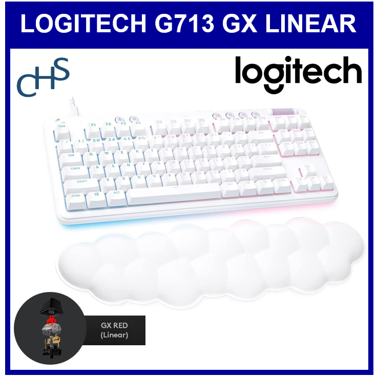 Logitech G713 TKL Mechanical GX Linear Switch RGB Gaming Keyboard with ...