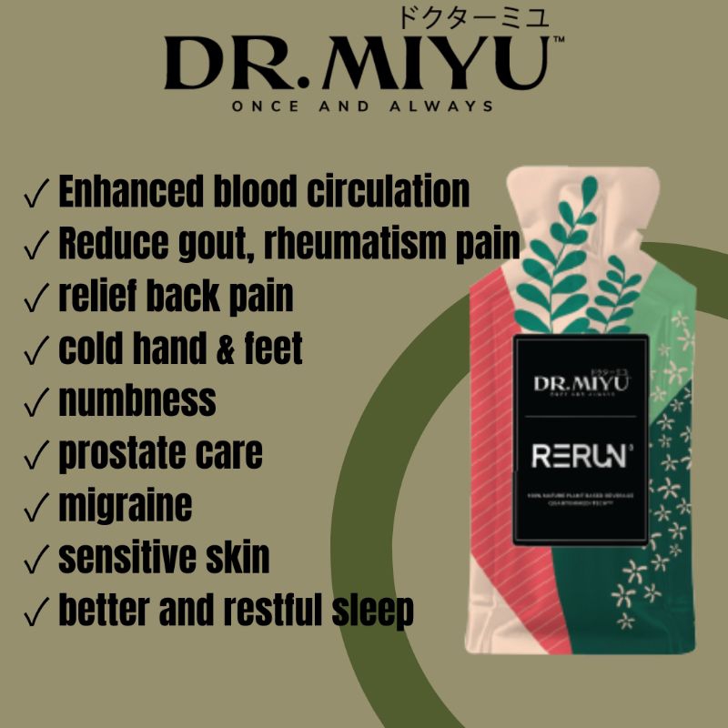 Dr.Miyu Rerun natural herb drink | Shopee Singapore